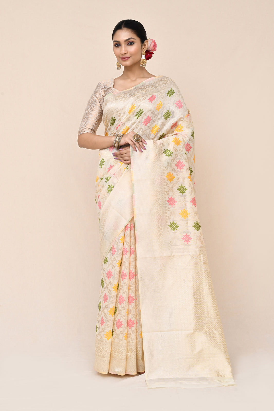 Shop the Latest Banarasi Silk Sarees Online in Varanasi | New Arrivals ...
